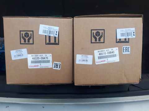 4852009A70 СТОЙКА ПЕРЕДНЯЯ ЛЕВ. TOYOTA LEXUS | Запчасти на DRIVE2