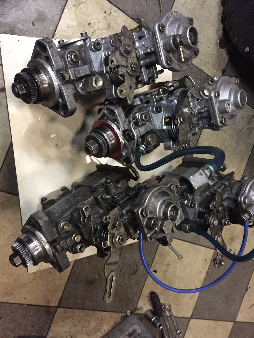 Механический тнвд на 602.980 . Отчет. — Mercedes-Benz T1, 2,9 л, 1992 ...