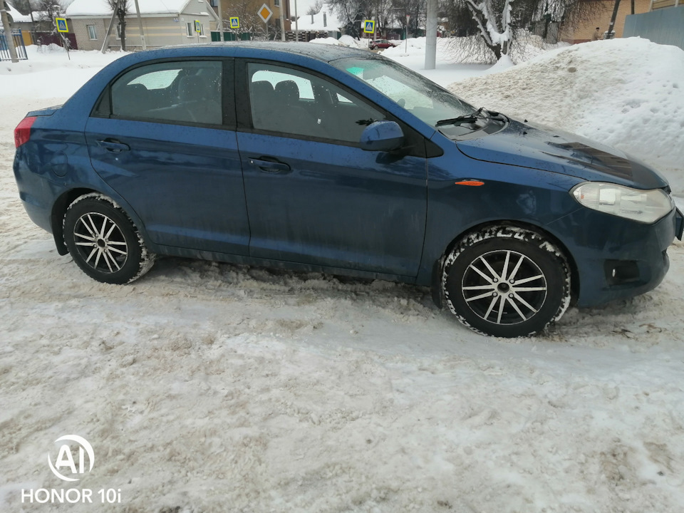 Троса ручника, колодки, барабаны — Chery Bonus, 1,5 л, 2011 года ...
