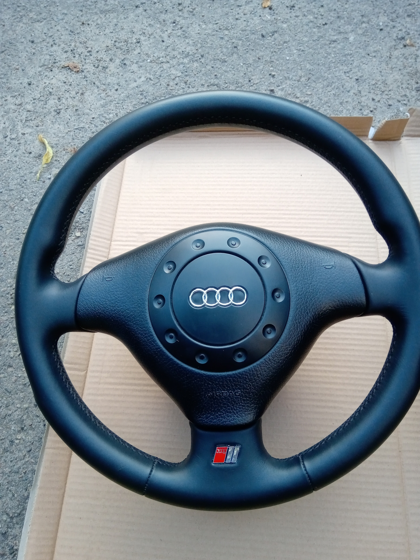 S -руль — Audi A6 (C4), 2,5 л, 1996 года | аксессуары | DRIVE2