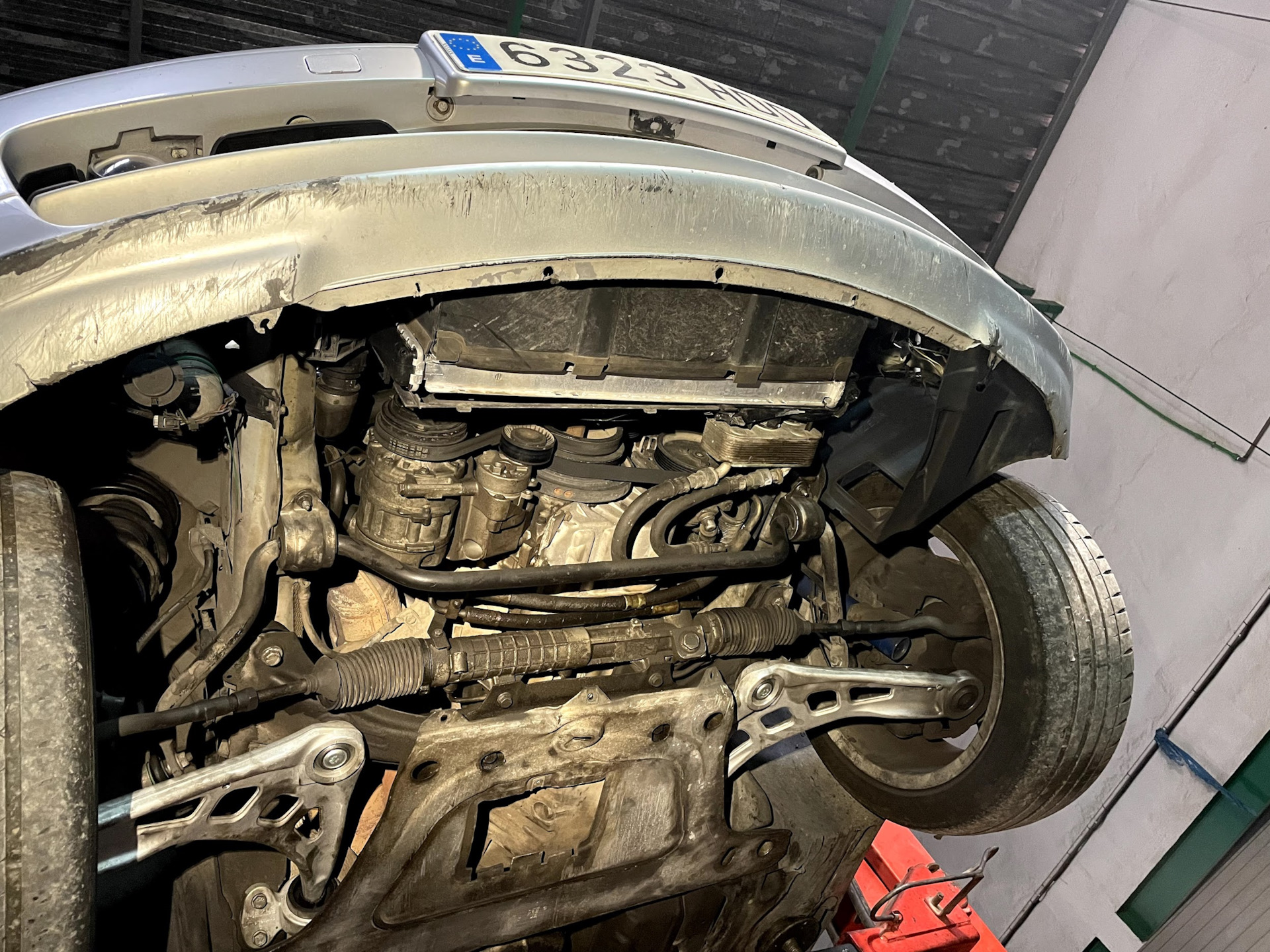 Пластик под мотором — BMW 3 series Convertible (E46), 2,2 л, 2002 года ...