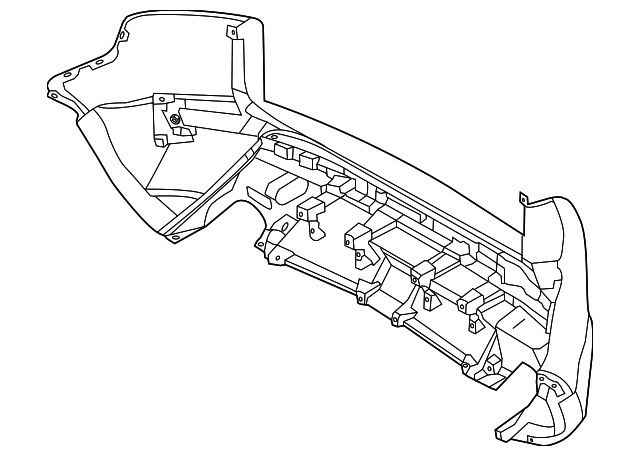 LR074966 Крышка бампера Jaguar Land Rover | Запчасти на DRIVE2