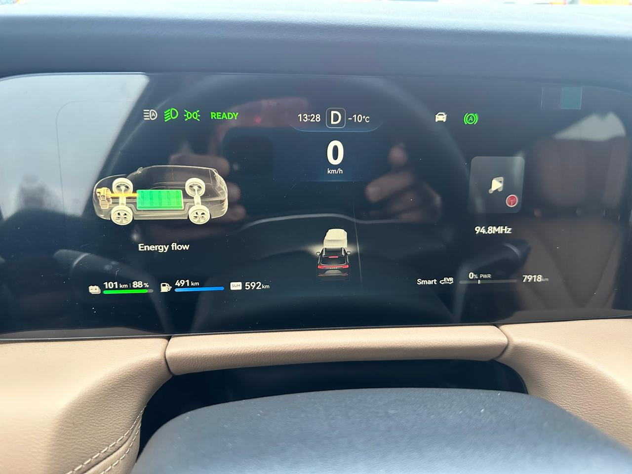 Работа генератора в холодную погоду — AITO M7, 1,5 л, 2023 года | другое | DRIVE2