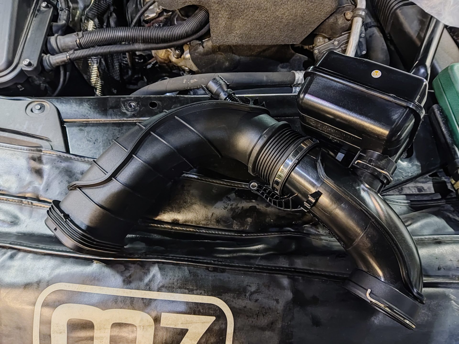 #21#Турбина, или сам виноват. — BMW 5 series Touring (F11), 2 л, 2011 ...