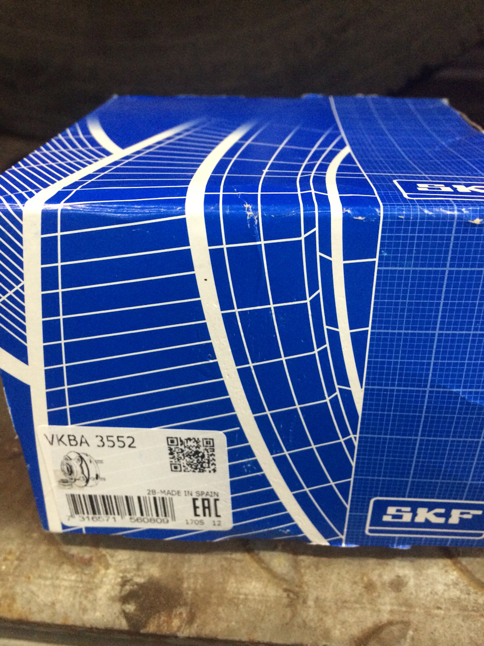 VKBA3552 Комплект подшипника ступицы колеса SKF | Запчасти на DRIVE2