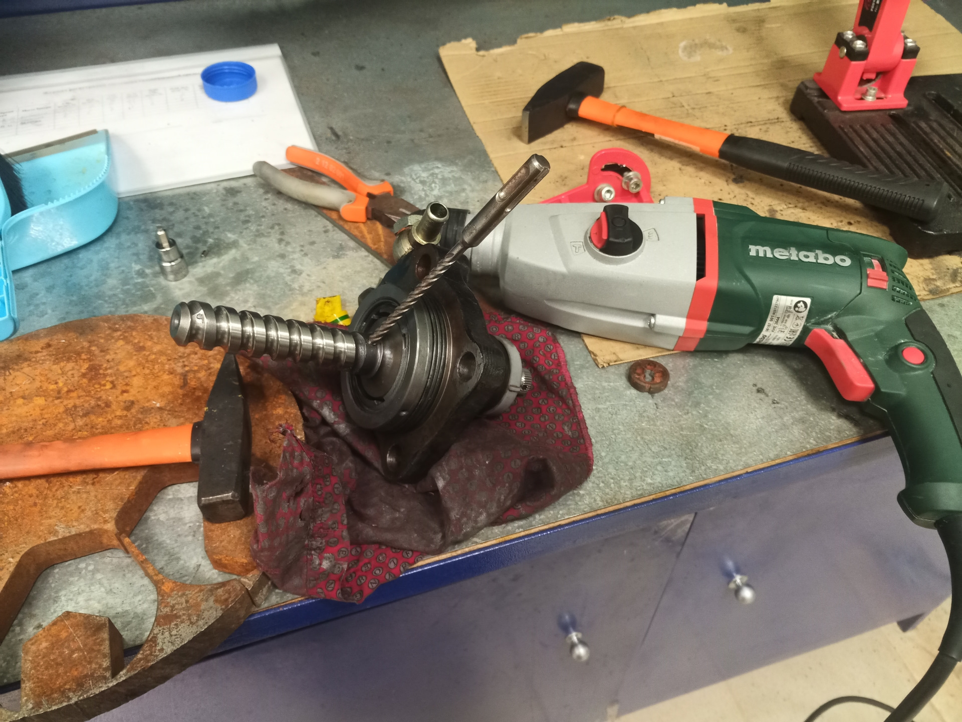 zdz-52: продолжение препарирования рулевого редуктора — УАЗ Patriot, 2,7 л, 2021 года | просто ...