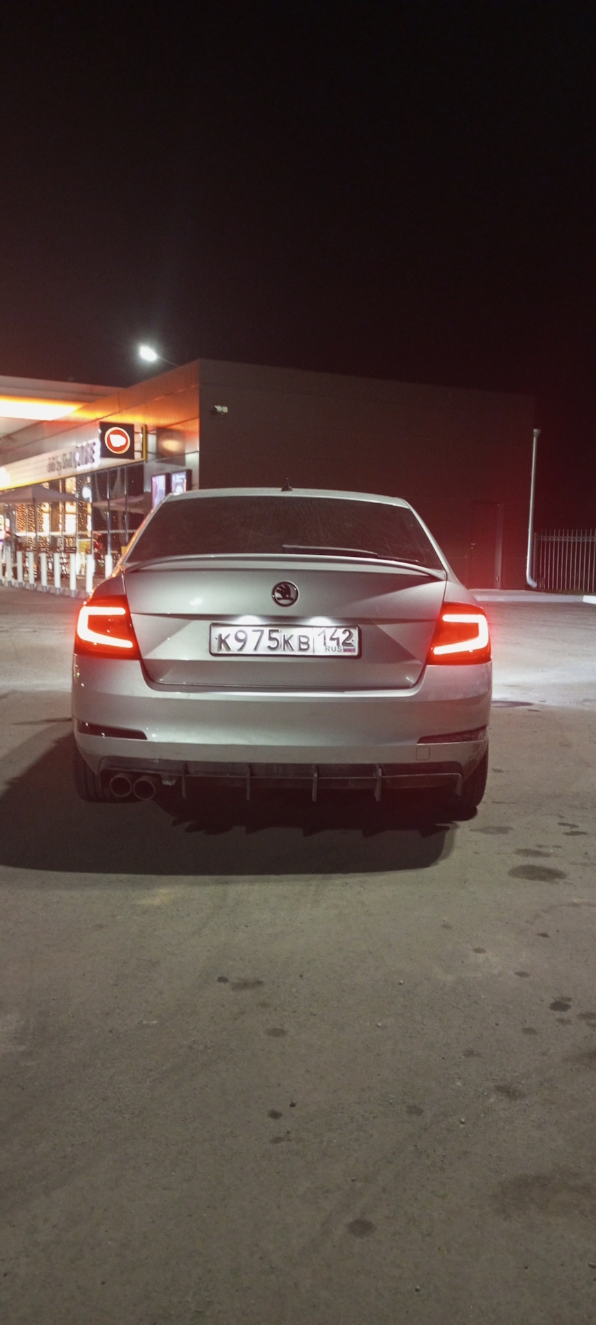 Спойлер RS — Skoda Octavia A7 Mk3, 1,8 л, 2015 года | тюнинг | DRIVE2