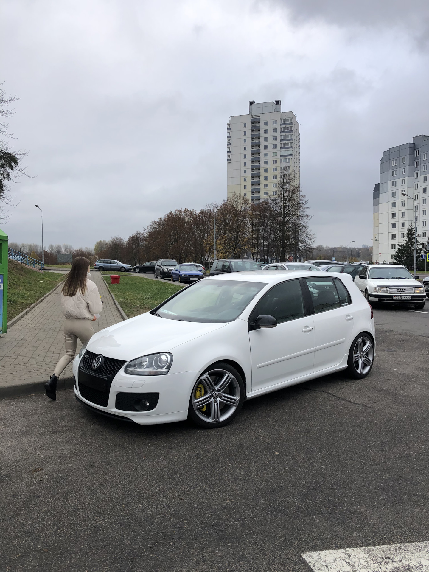 К зиме готов — Volkswagen Golf GTI Mk5, 2 л, 2008 года | фотография | DRIVE2