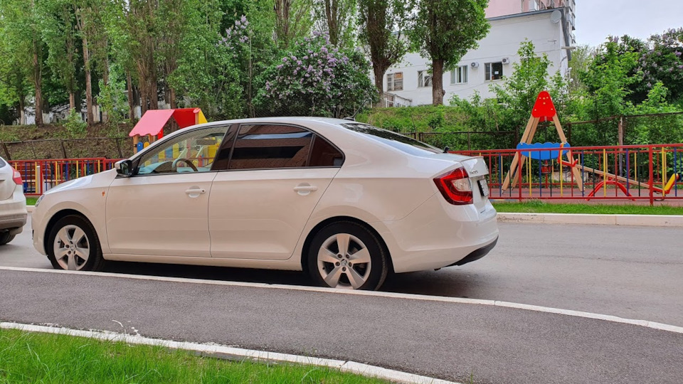 Kyb Ultra SR 324702 и Skoda Rapid 1.4 TSI — Skoda Rapid (1G), 1,4 л ...