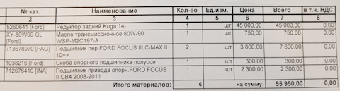 1038216 Скоба опорного подшипника полуоси / Ford | Запчасти на DRIVE2