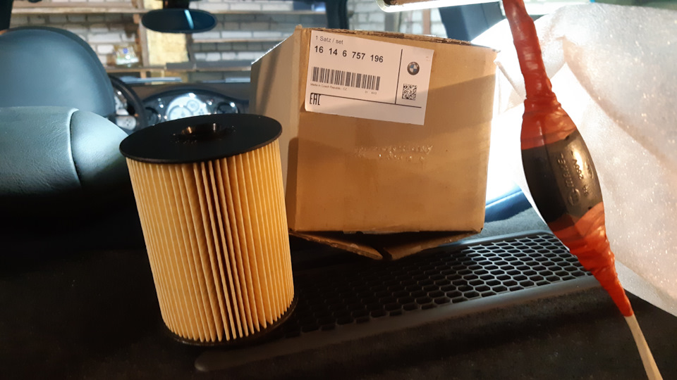 16146757196 Сменный элемент топливного фильтра BMW | Запчасти на DRIVE2