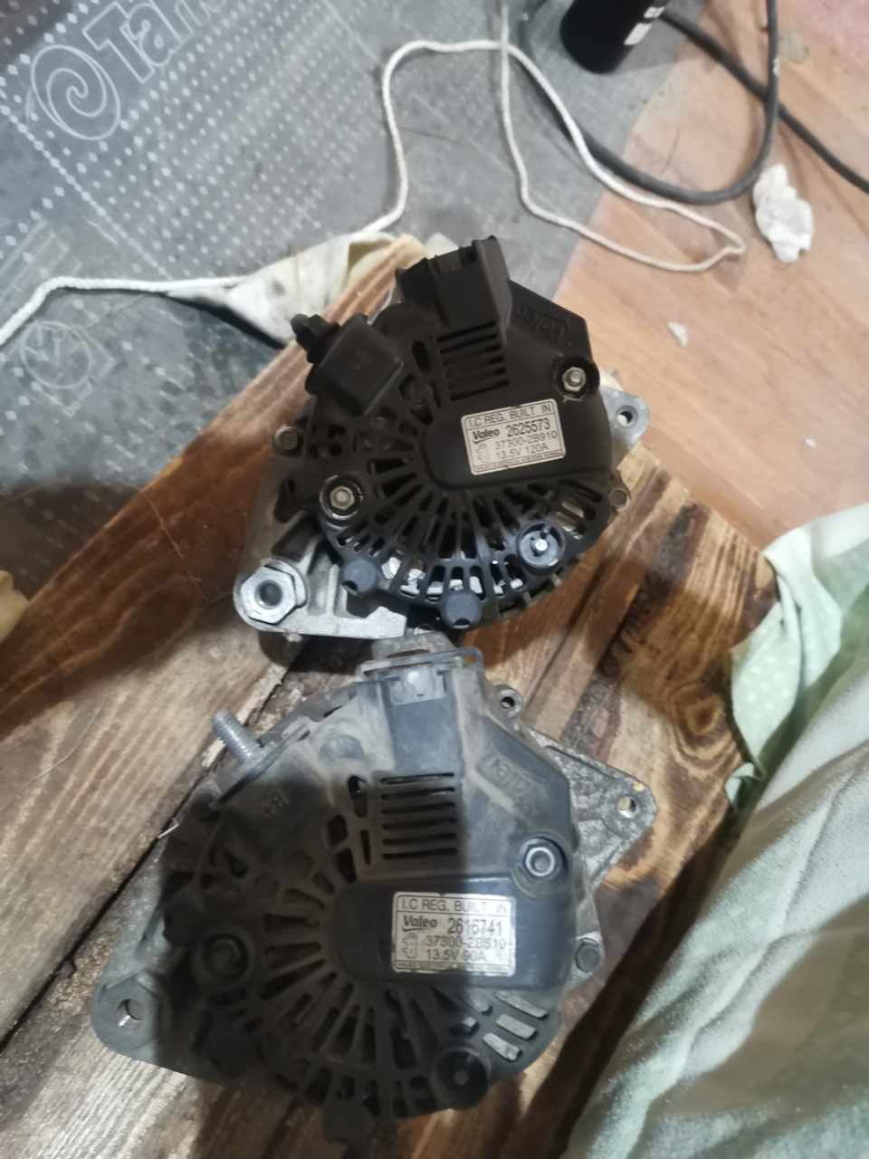 Генератор на 120А — KIA Venga, 1,6 л, 2015 года | запчасти | DRIVE2