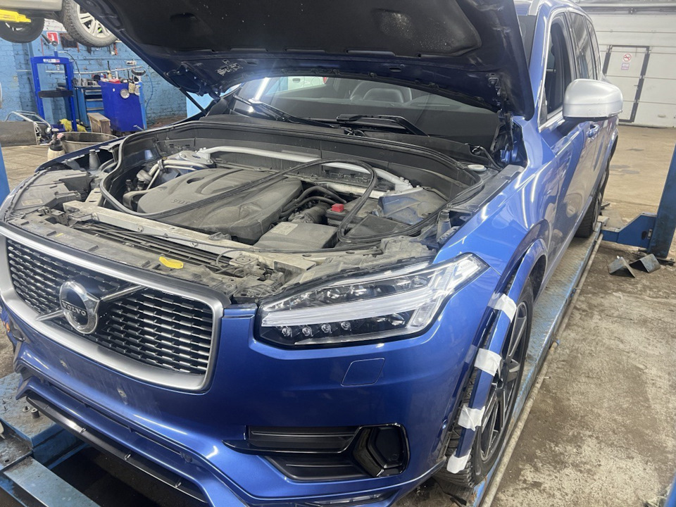 ТО 120000 и мойка радиаторов — Volvo XC90 (2G), 2 л, 2017 года | плановое ТО | DRIVE2