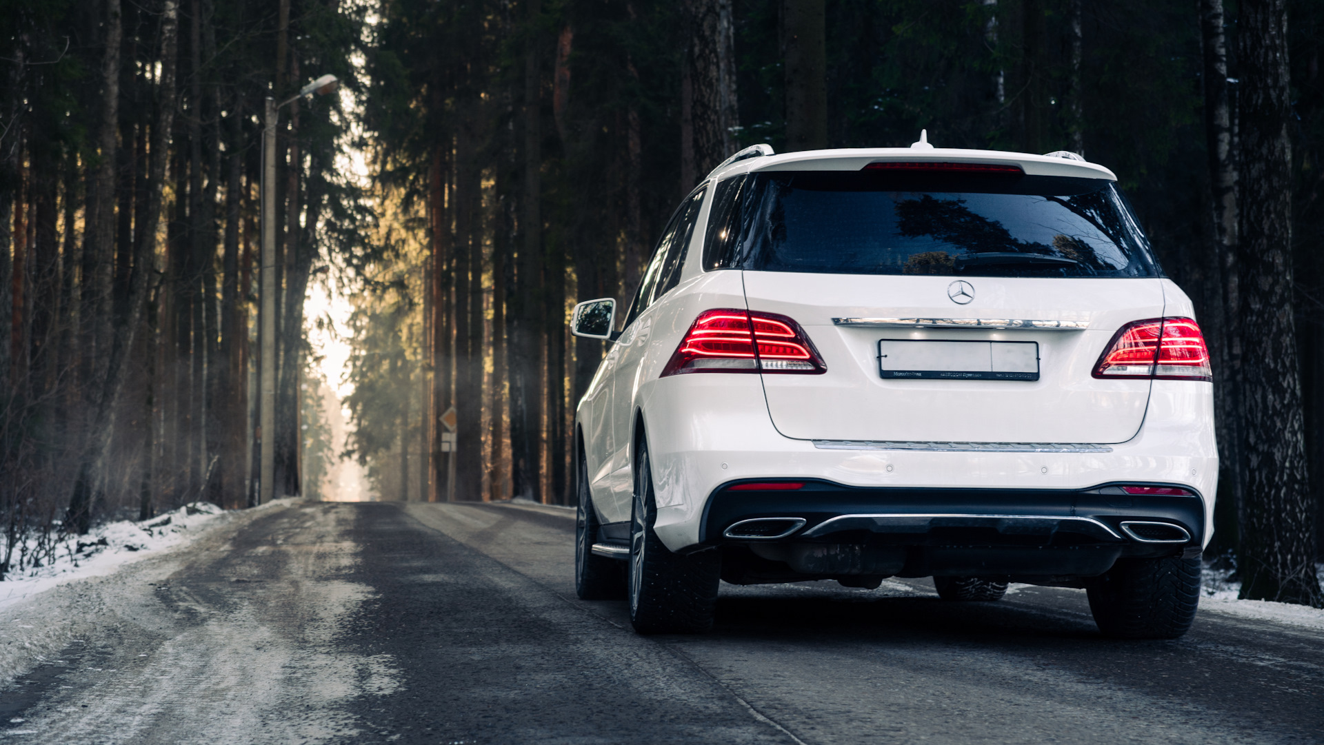 Февральский фотосет — Mercedes-Benz GLE-Class (W166), 3 л, 2017 года ...