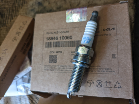 1884610060 СВЕЧИ ЗАЖИГАНИЯ KIA HYUNDAI | Запчасти на DRIVE2