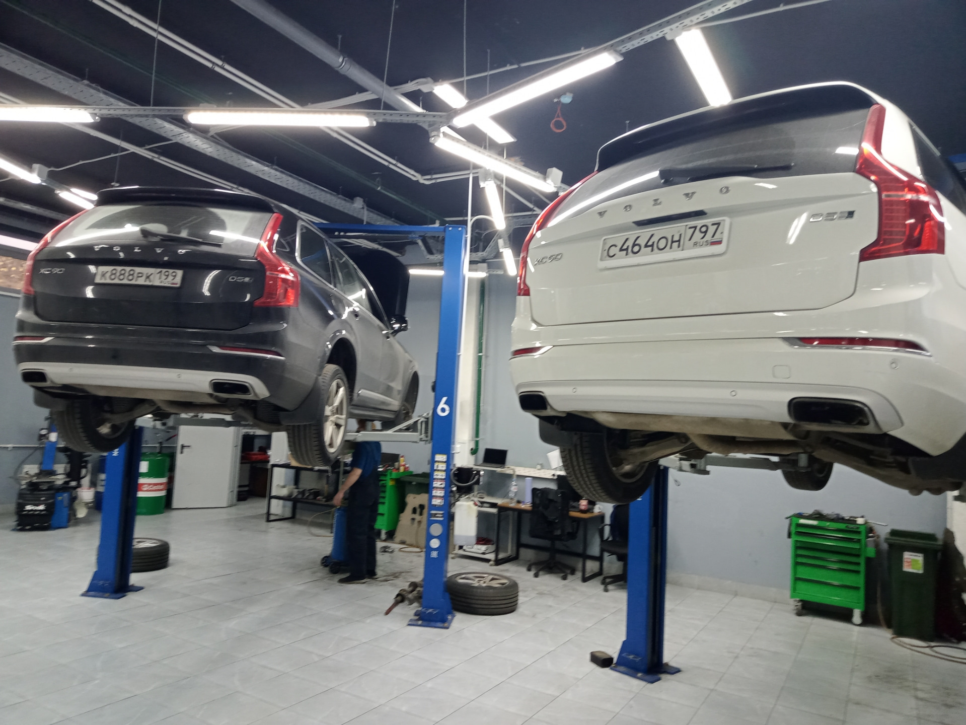 VOLVO LAND Первое ТО — Volvo XC90 (2G), 2 л, 2016 года | плановое ТО ...