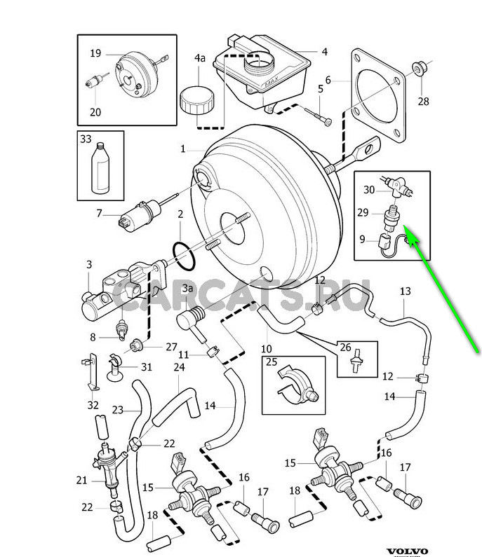 # 88. Замена датчика SAS 30669744. 30711553 дроссель, 31261371 Патрубок ...