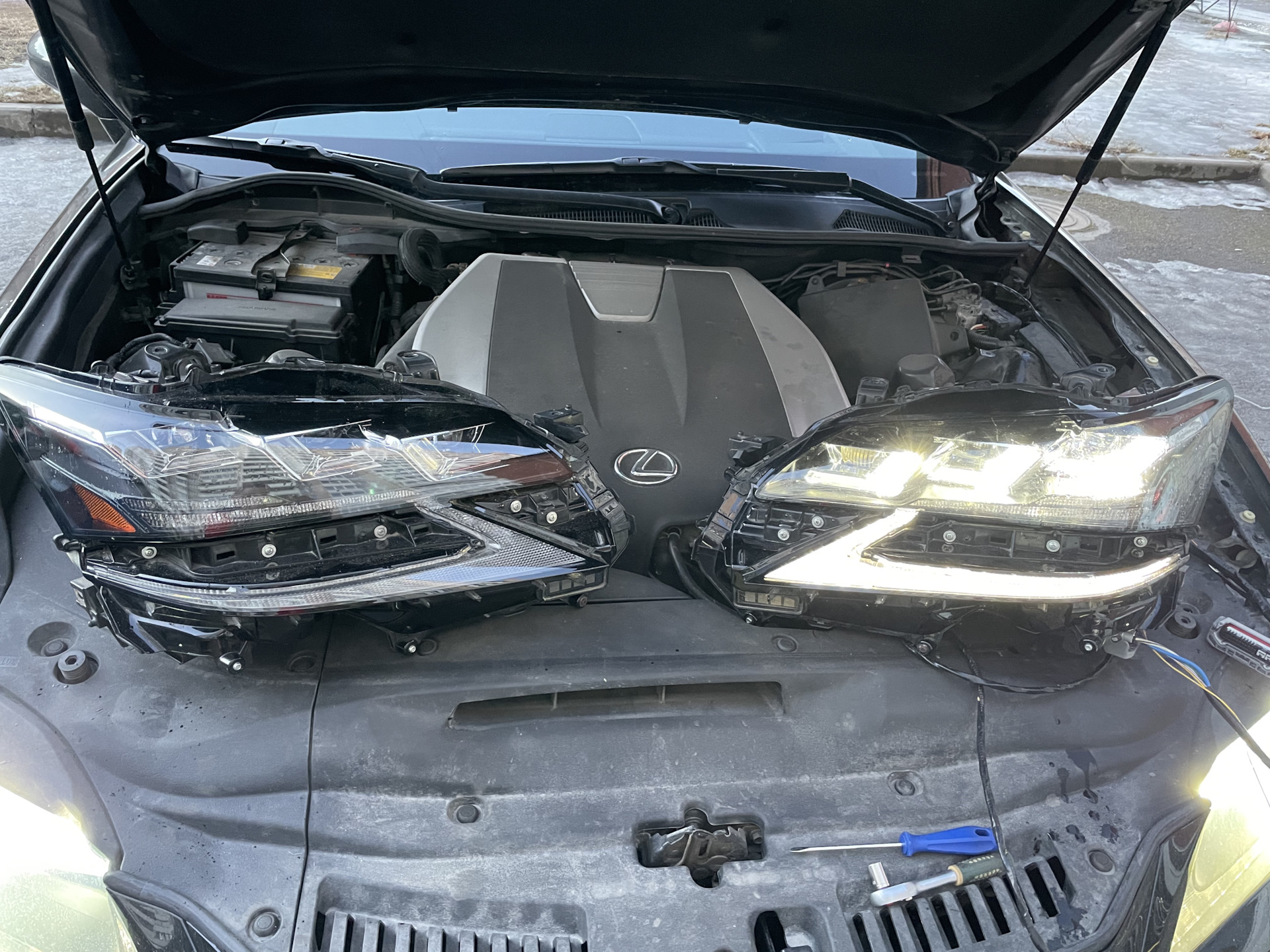 Морда рест своими руками. Часть 2 — Lexus GS (L10), 3,5 л, 2012 года ...