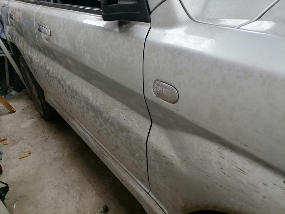 Замена всех топливных фильтров. — Mitsubishi Pajero iO, 2 л, 2001 года ...