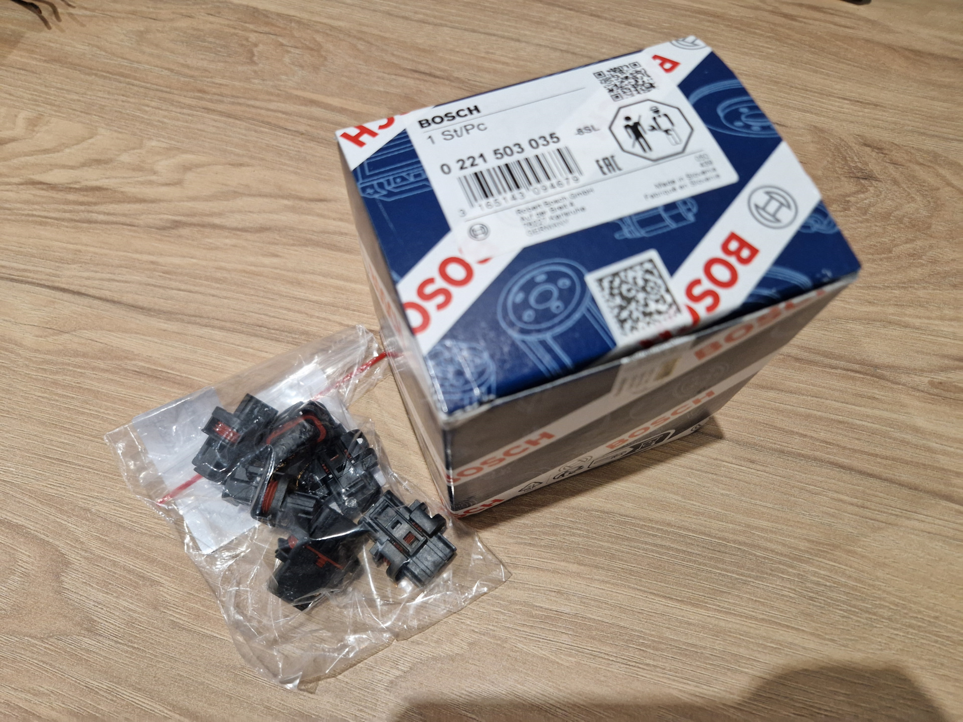 Штекеры катушек зажигания — Mercedes-Benz E-Class (W211), 3,2 л, 2004 ...