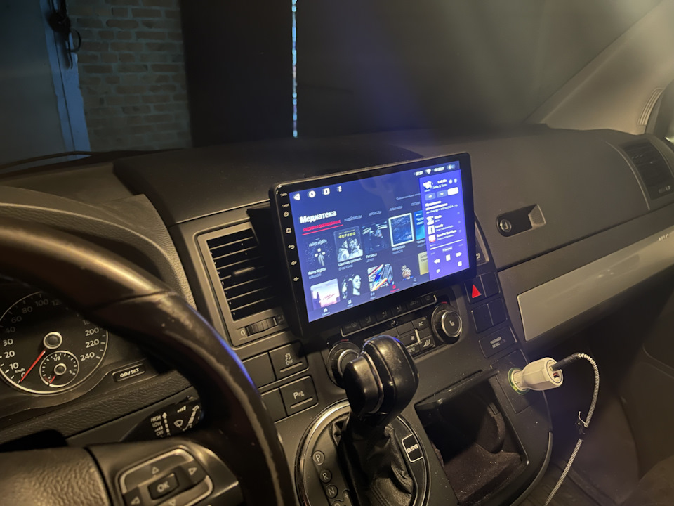 Teyes cc3 10.2дюйма с предыдущей машины — Volkswagen Multivan (T5), 2 л ...