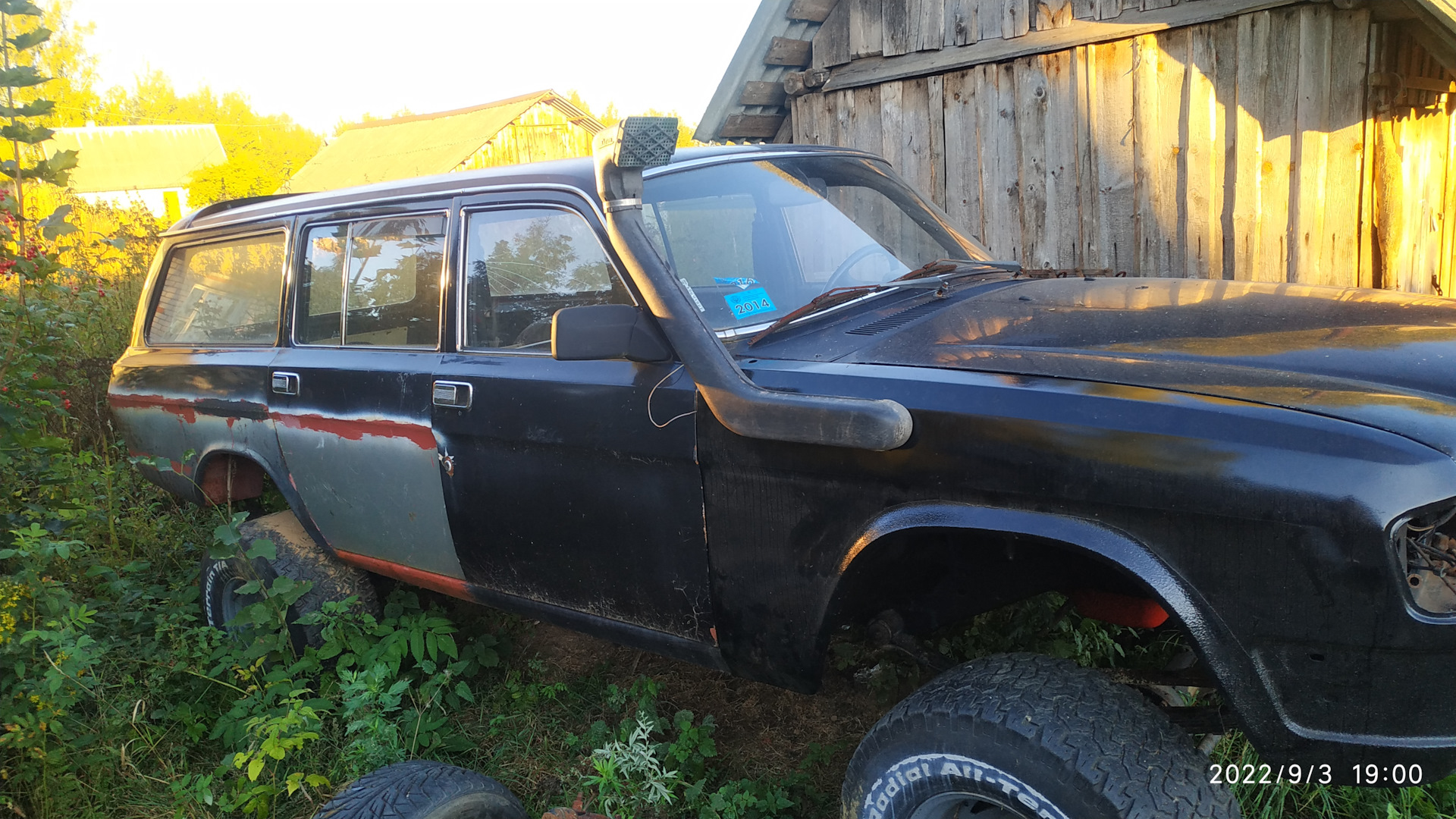 Шнорхель) — ГАЗ 31022, 2,4 л, 1997 года | аксессуары | DRIVE2