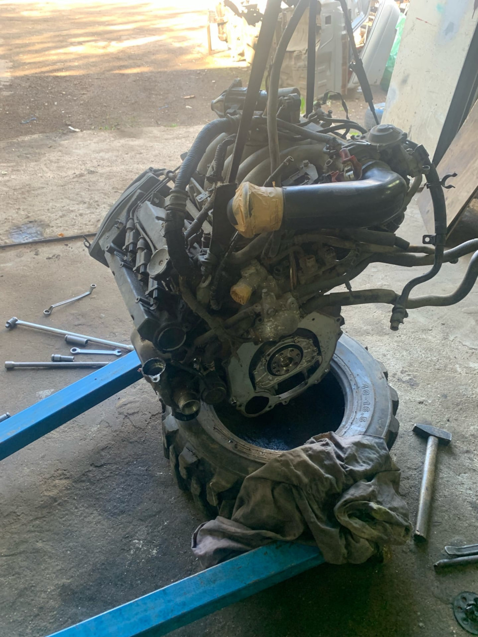 Обслуживание мотор перед установкой 6a13tt — Mitsubishi Legnum, 2,5 л ...