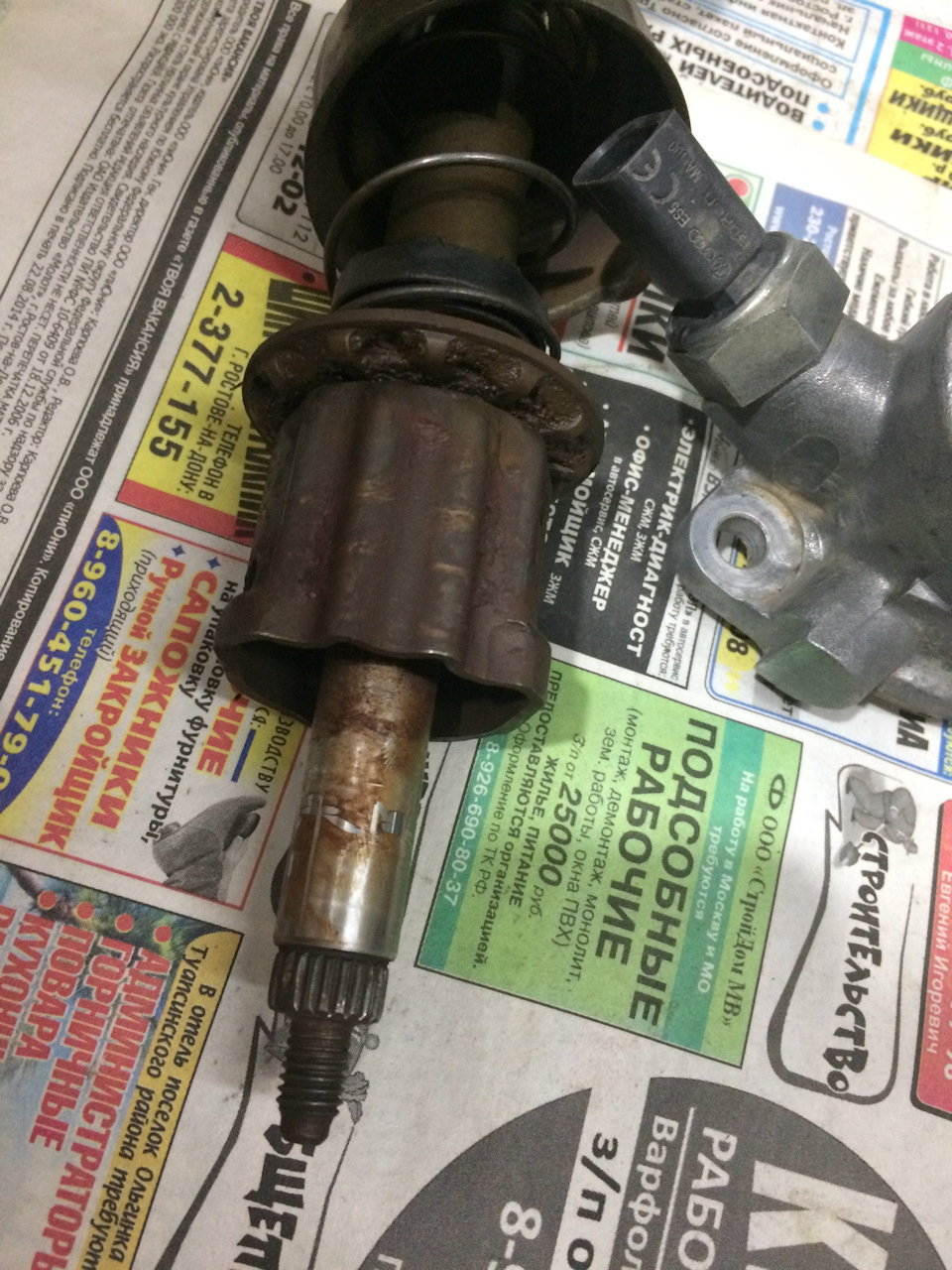 Замена масла в МКПП, вала, опор мотора и КПП — Volkswagen Golf Mk4, 1,9 ...