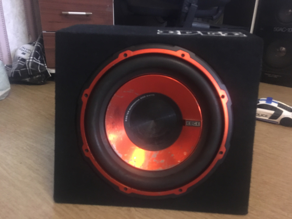 Активный сабвуфер Edge EDB12A-E2 — Lada Калина седан, 1,6 л, 2006 года ...