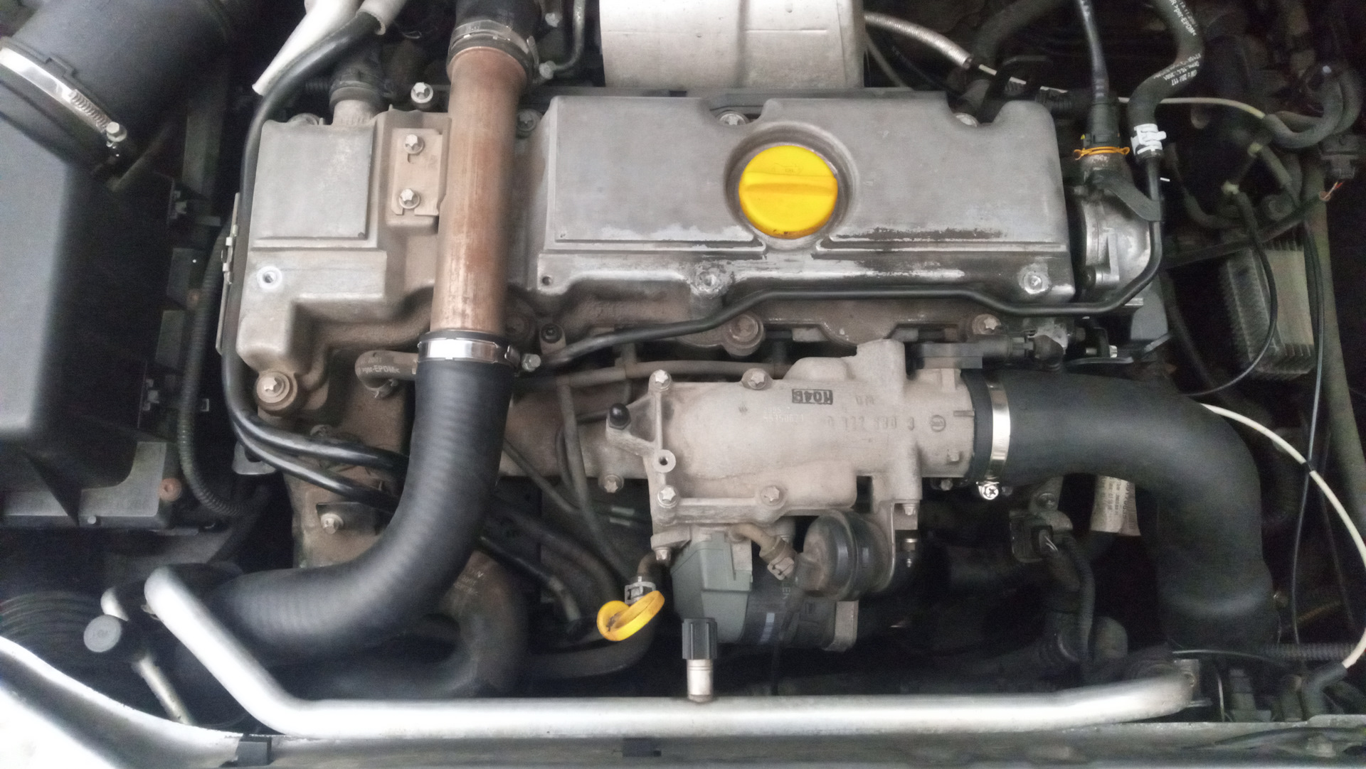 Патрубки турбины (часть 3) — Opel Vectra C, 2,2 л, 2003 года | своими ...