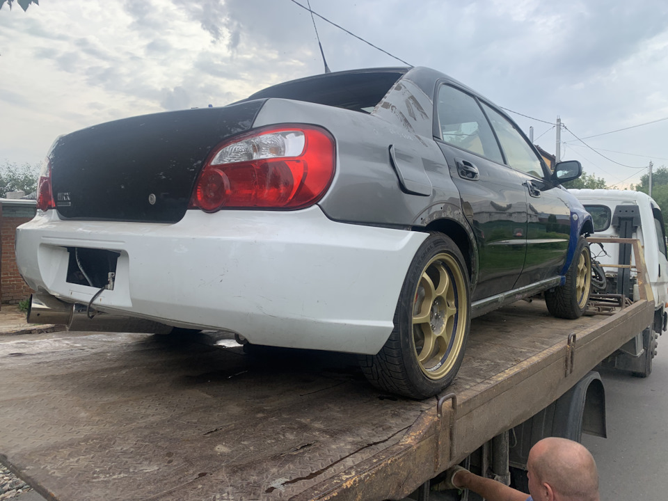 Подготовка к зиме — Subaru Impreza WRX (GD/GG), 2 л, 2005 года ...