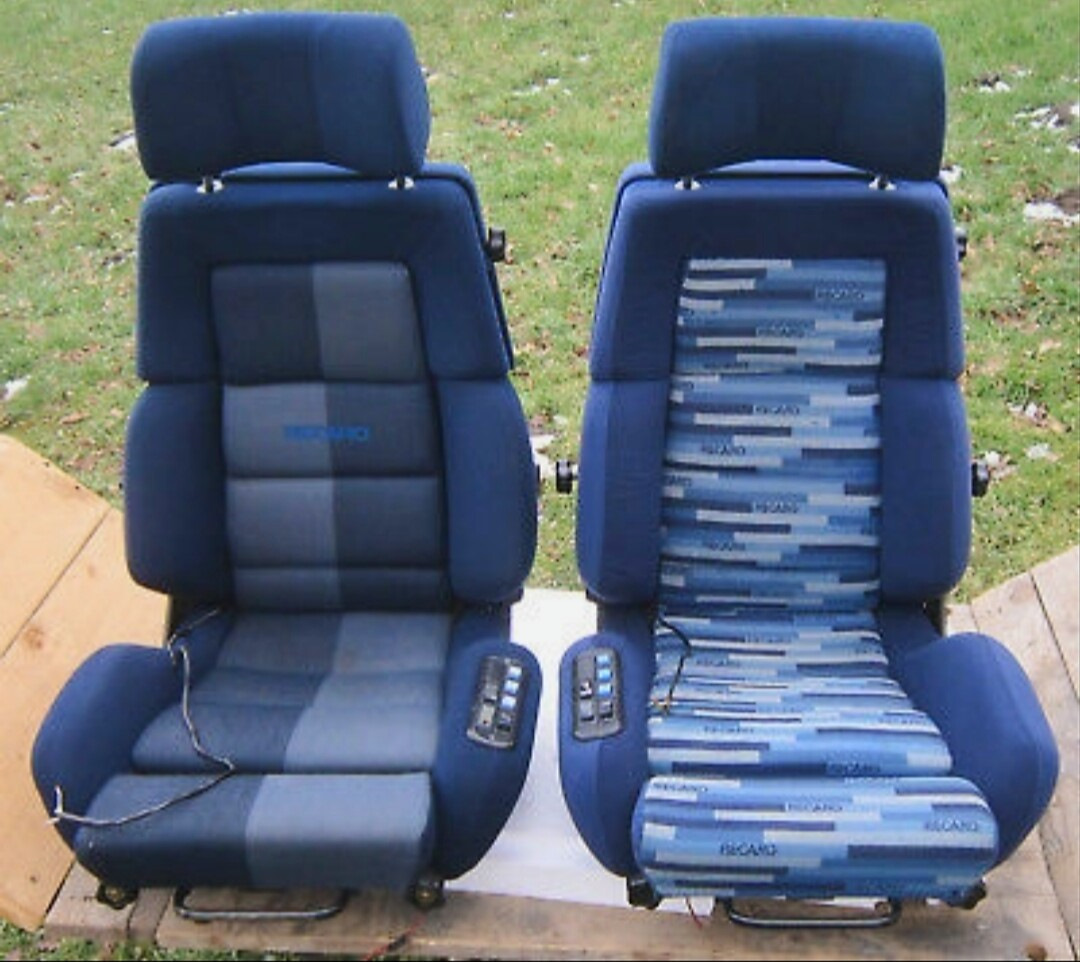Сиденья Recaro CSE — Mercedes-Benz W123, 2,8 л, 1984 года | аксессуары ...