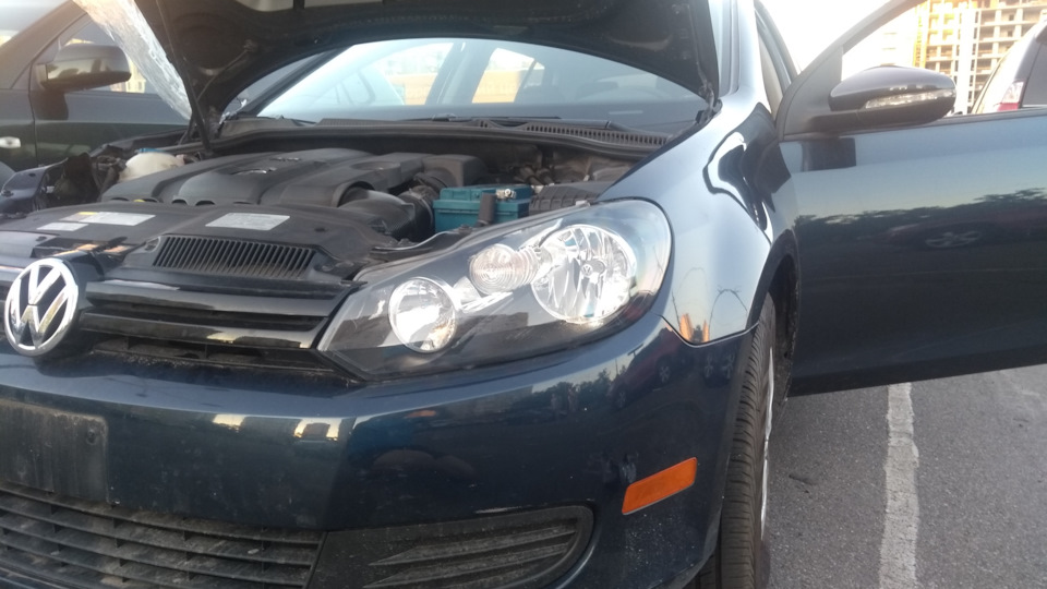 Volkswagen Golf Mk6 2.5 бензиновый 2013 | 2,5 коробка айсин на DRIVE2