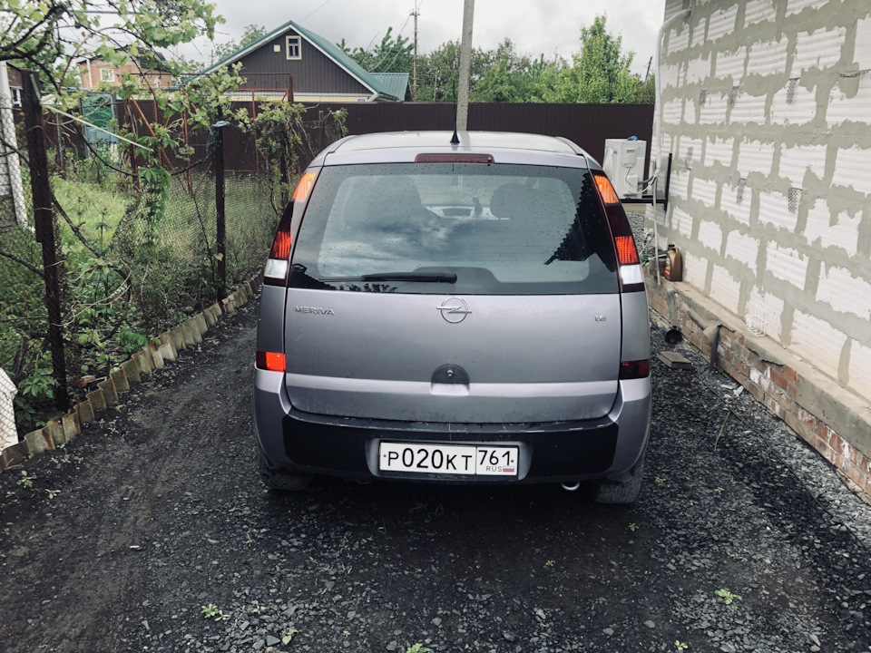 Black фонари и Led лампочки — Opel Meriva (A), 1,6 л, 2004 года ...