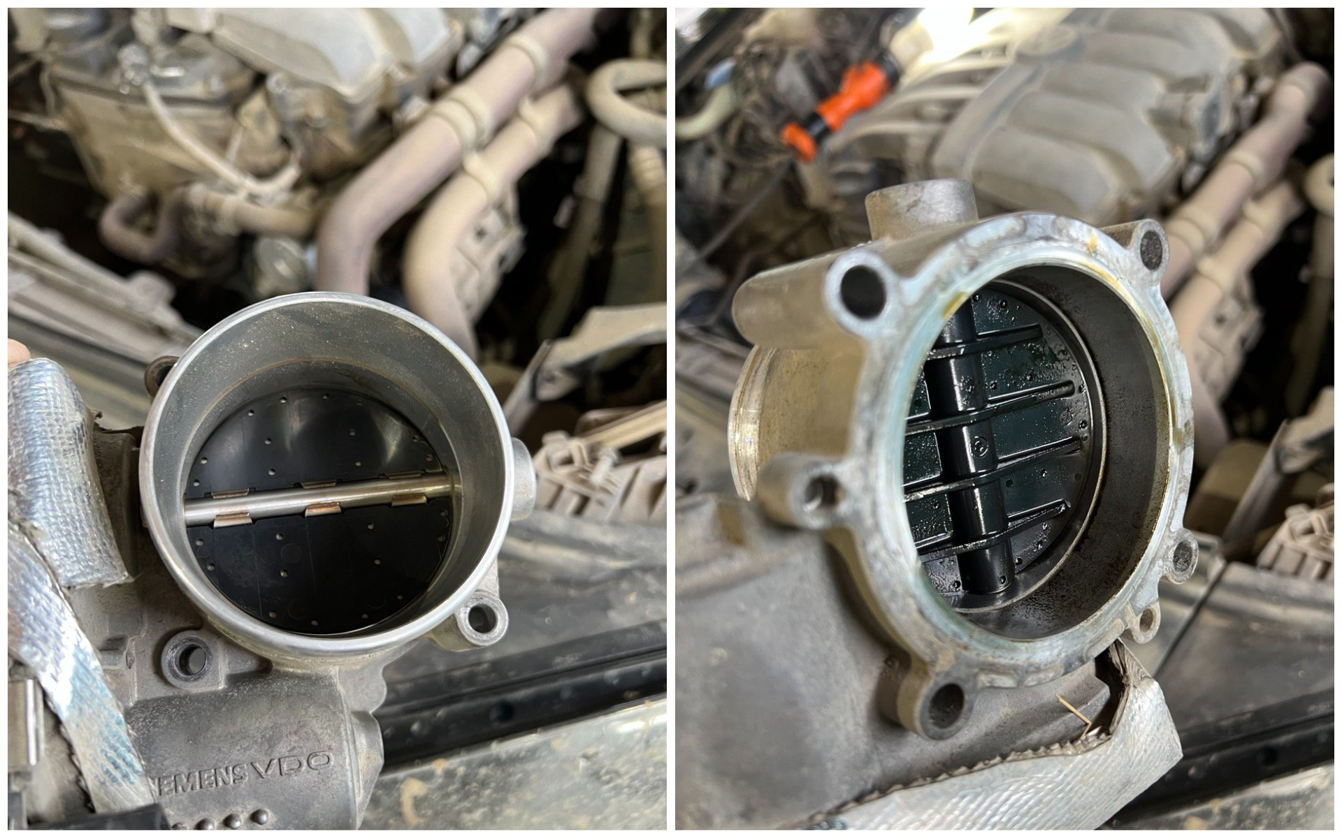 Гофры, Патрубок КВКГ — Volkswagen Touareg (2G), 3,6 л, 2011 года ...
