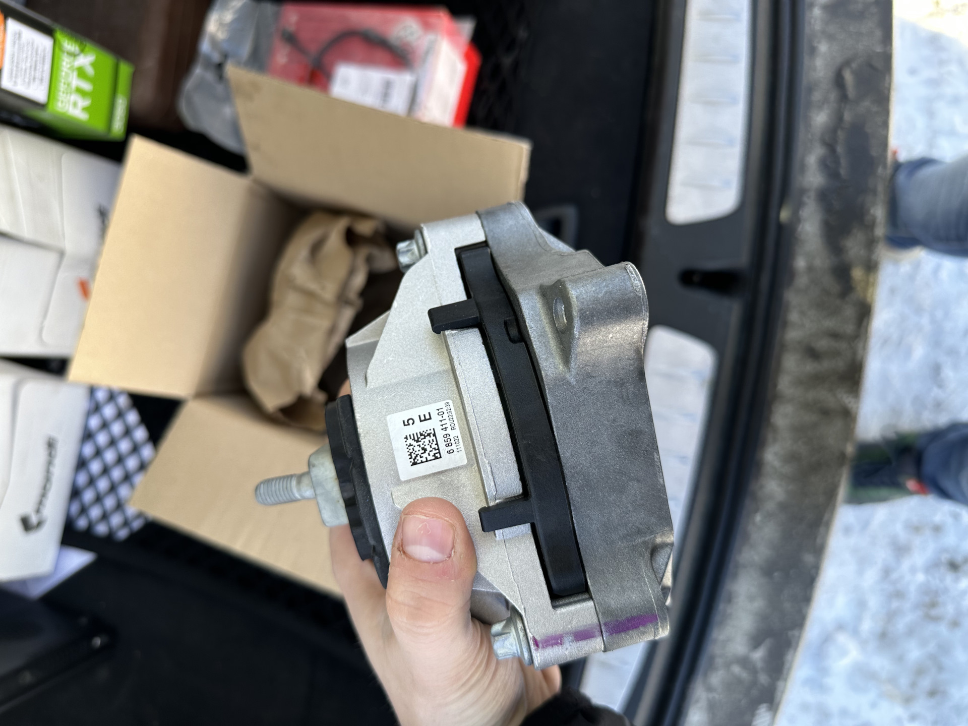 04. Замена подушек двигателя b47 и другое — BMW 3 series Touring (F31 ...