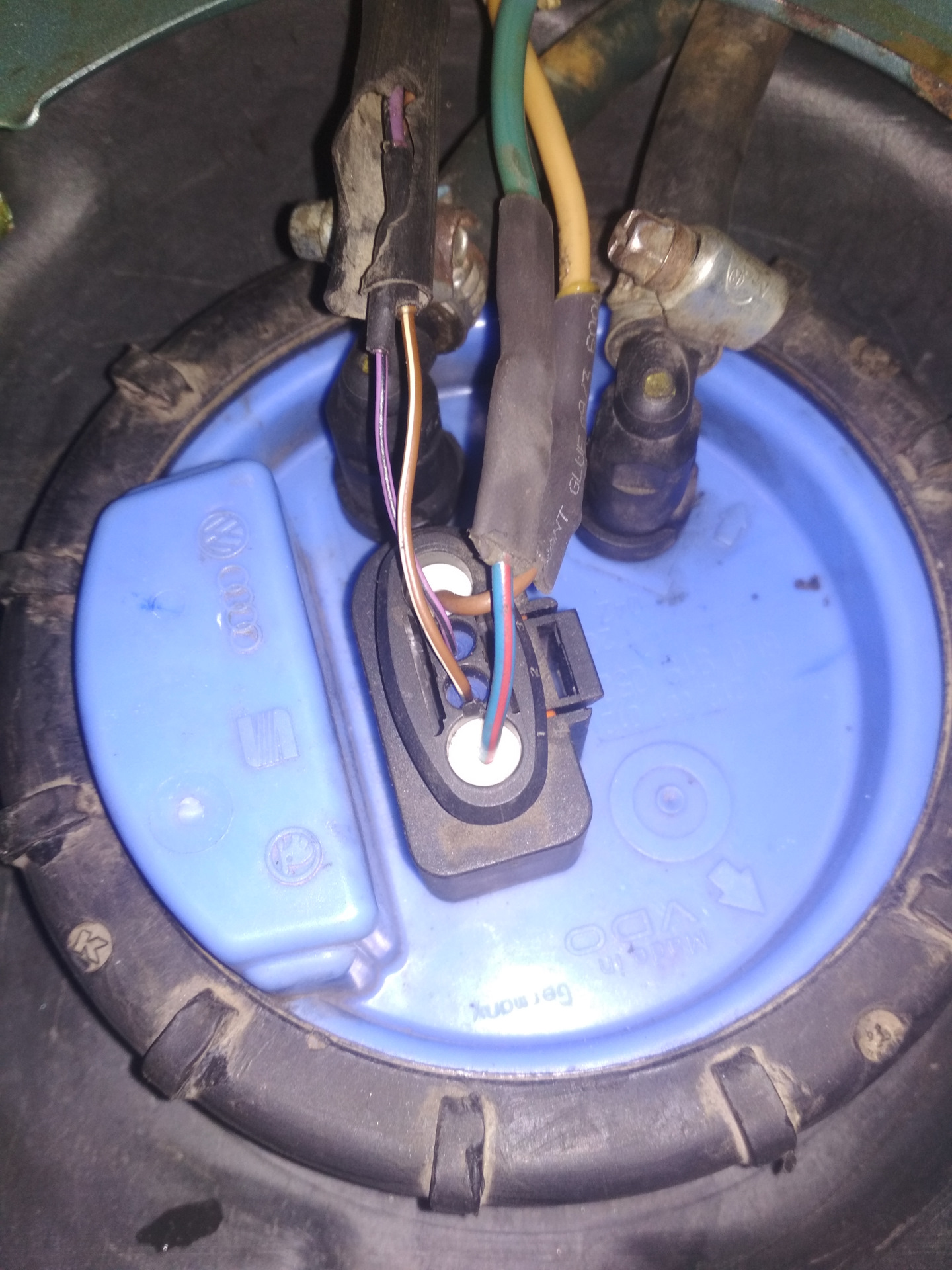 Установка топливной колбы гольф 4 на гольф 2 — Volkswagen Golf Mk2, 2 л ...