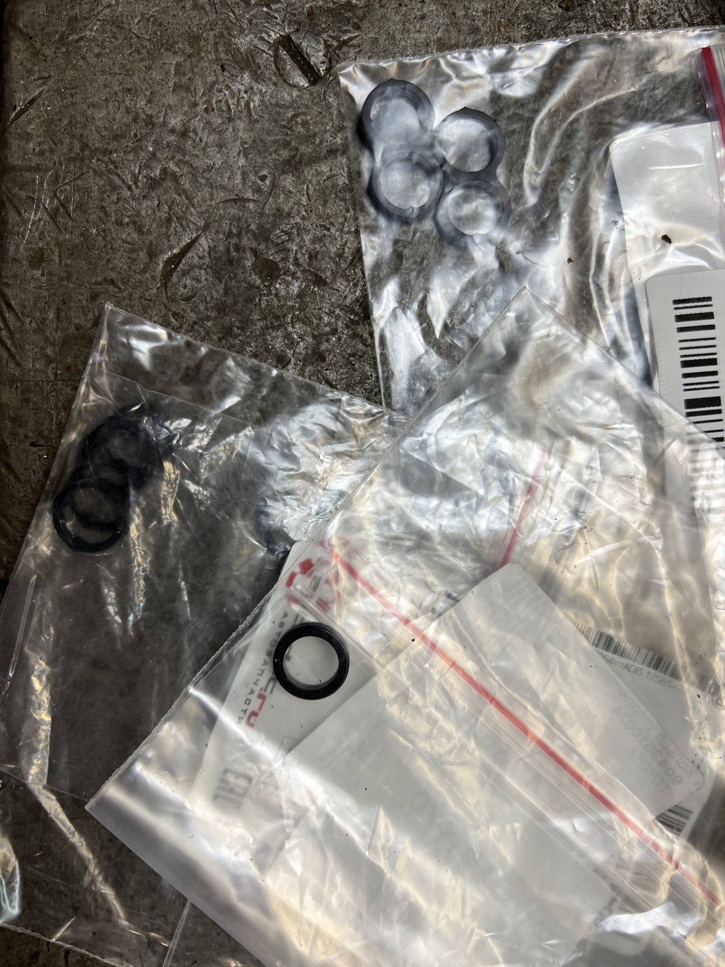 Прокладки клапанной крышки — Toyota Camry (XV40), 3,5 л, 2008 года ...