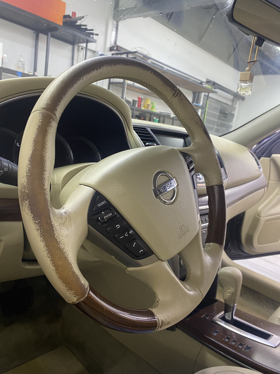 Реставрация руля Nissan — DRIVE2