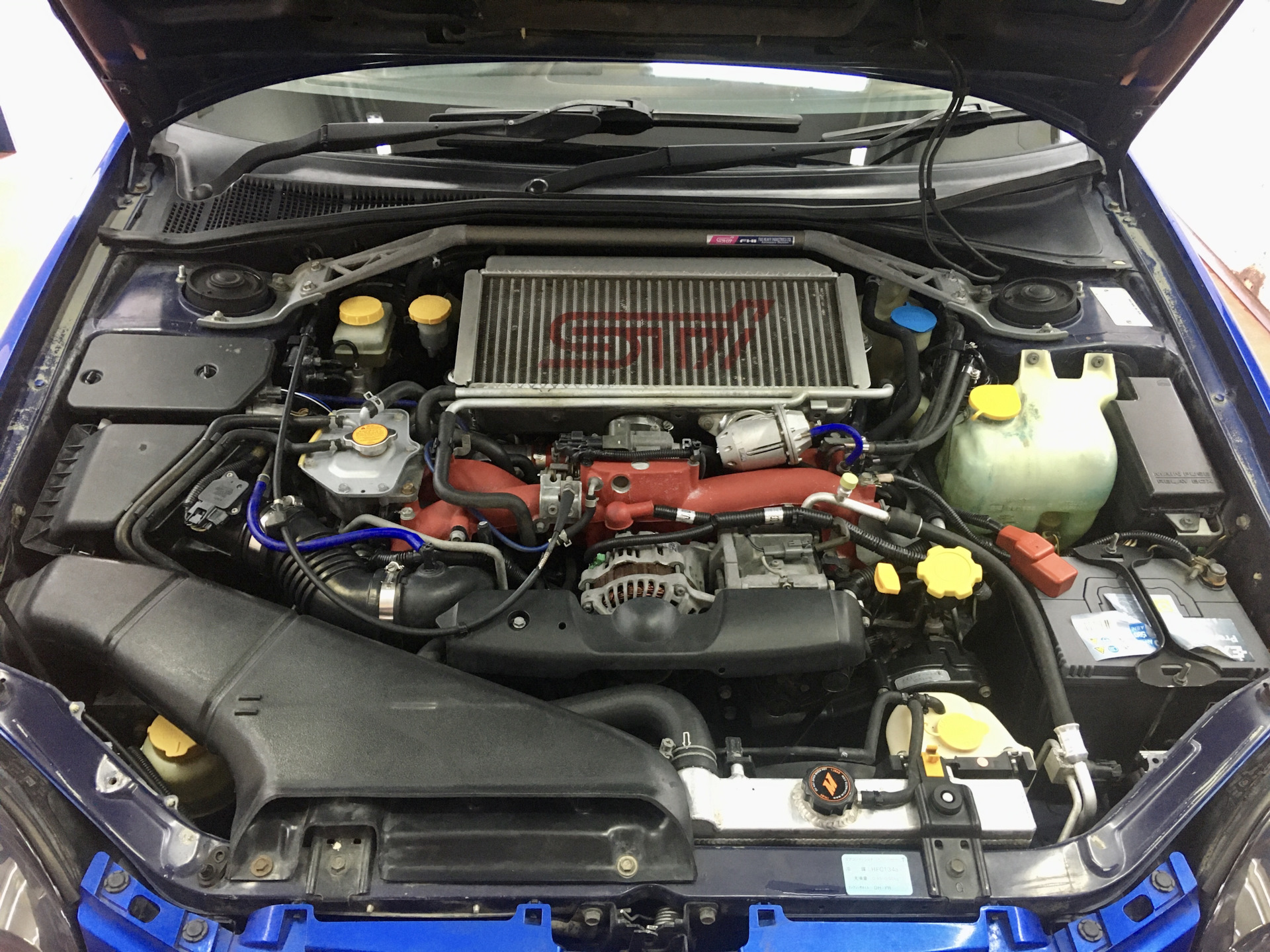 История машины и актуальный спек — Subaru Impreza WRX STI (GD), 2 л ...
