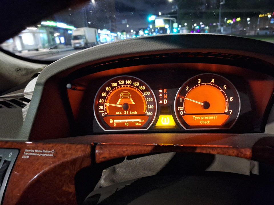 (S541A) Active Cruise Control inside (Дооснащение ACC BMW e65) — BMW 7 ...