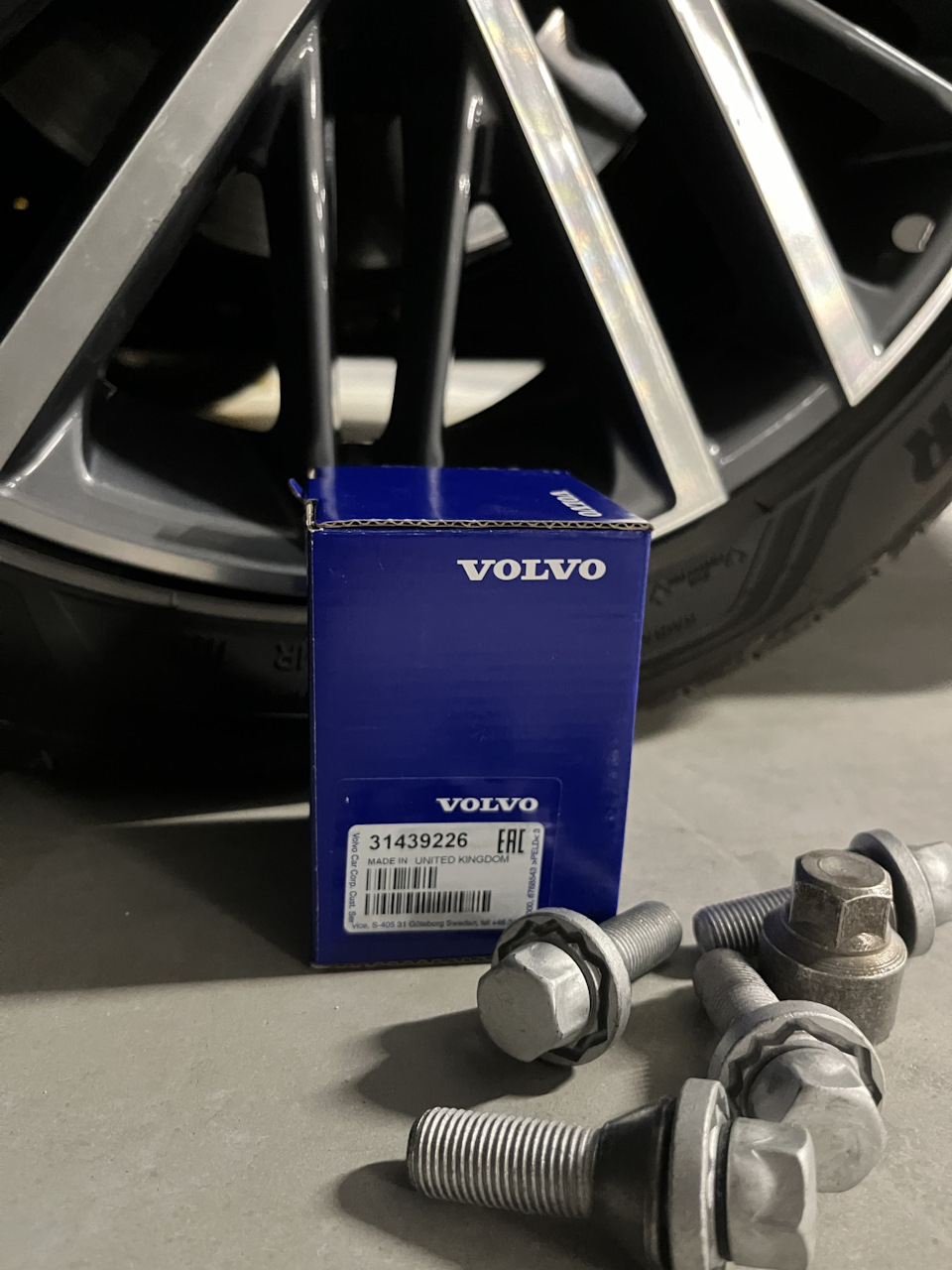 31439226 Болты колесные секретки колмплект Volvo | Запчасти на DRIVE2