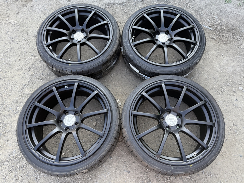 Шины летние Effiplus 225/35 R19, кованые диски Advan 8Jx19 ET38 5x112 ...