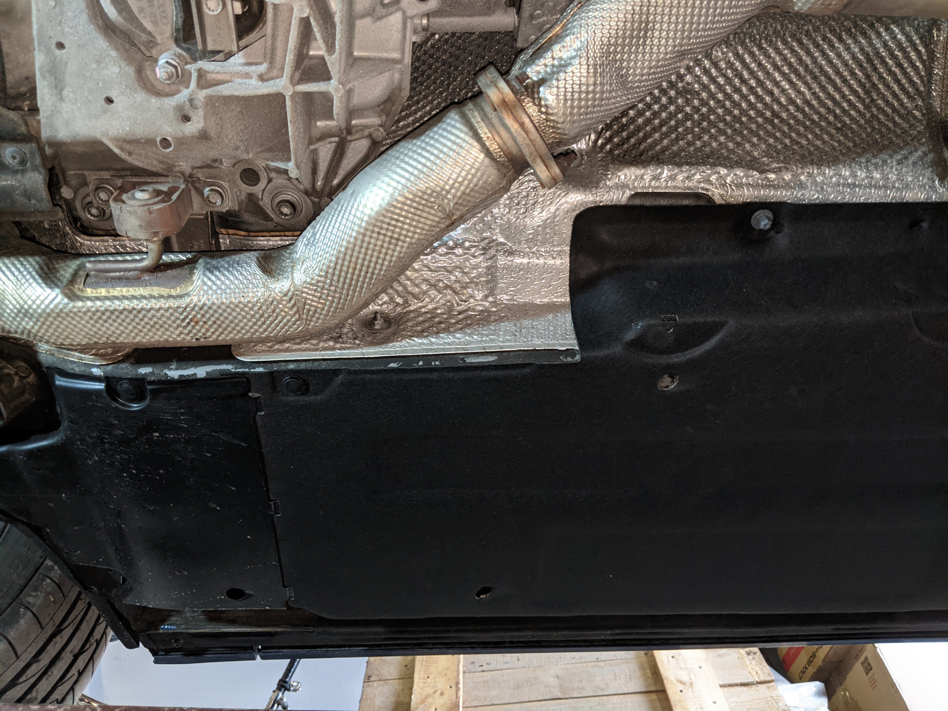 11. ТО. Облицовка днища + Масло АКПП + Слив Adblue — Audi Q5 (1G), 3 л ...