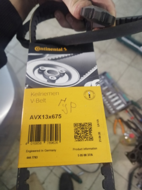 AVX13X675 Клиновой ремень CONTITECH | Запчасти на DRIVE2