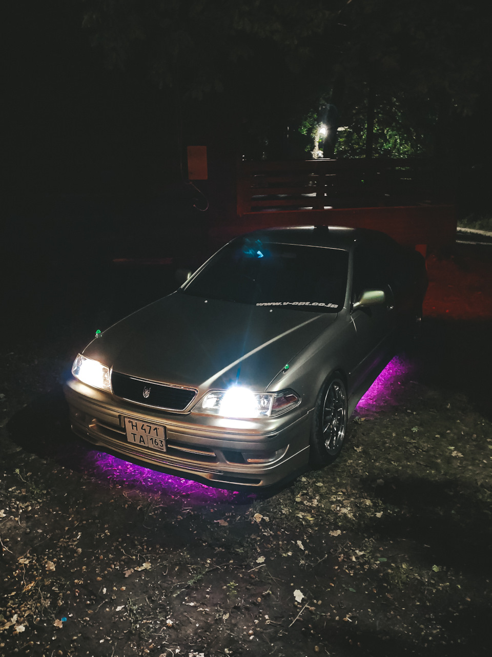 Ночное видение — Toyota Mark II (100), 2 л, 1999 года | фотография | DRIVE2