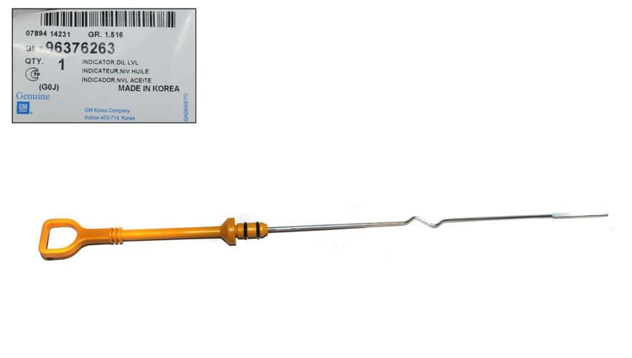 Щуп уровня масла — 96376263 GENERAL MOTORS — Chevrolet Cruze Hatchback ...
