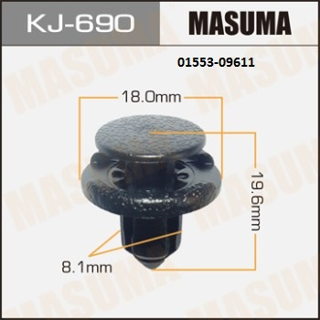 0155309611 Клипса пластиковая NISSAN INFINITI | Запчасти на DRIVE2