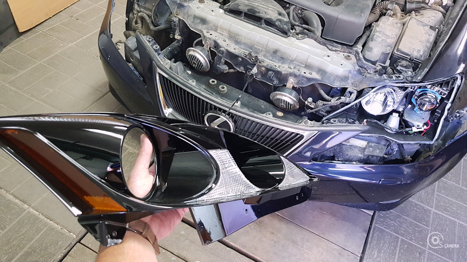 Установка bi-led — Lexus IS II, 2,5 л, 2008 года | тюнинг | DRIVE2