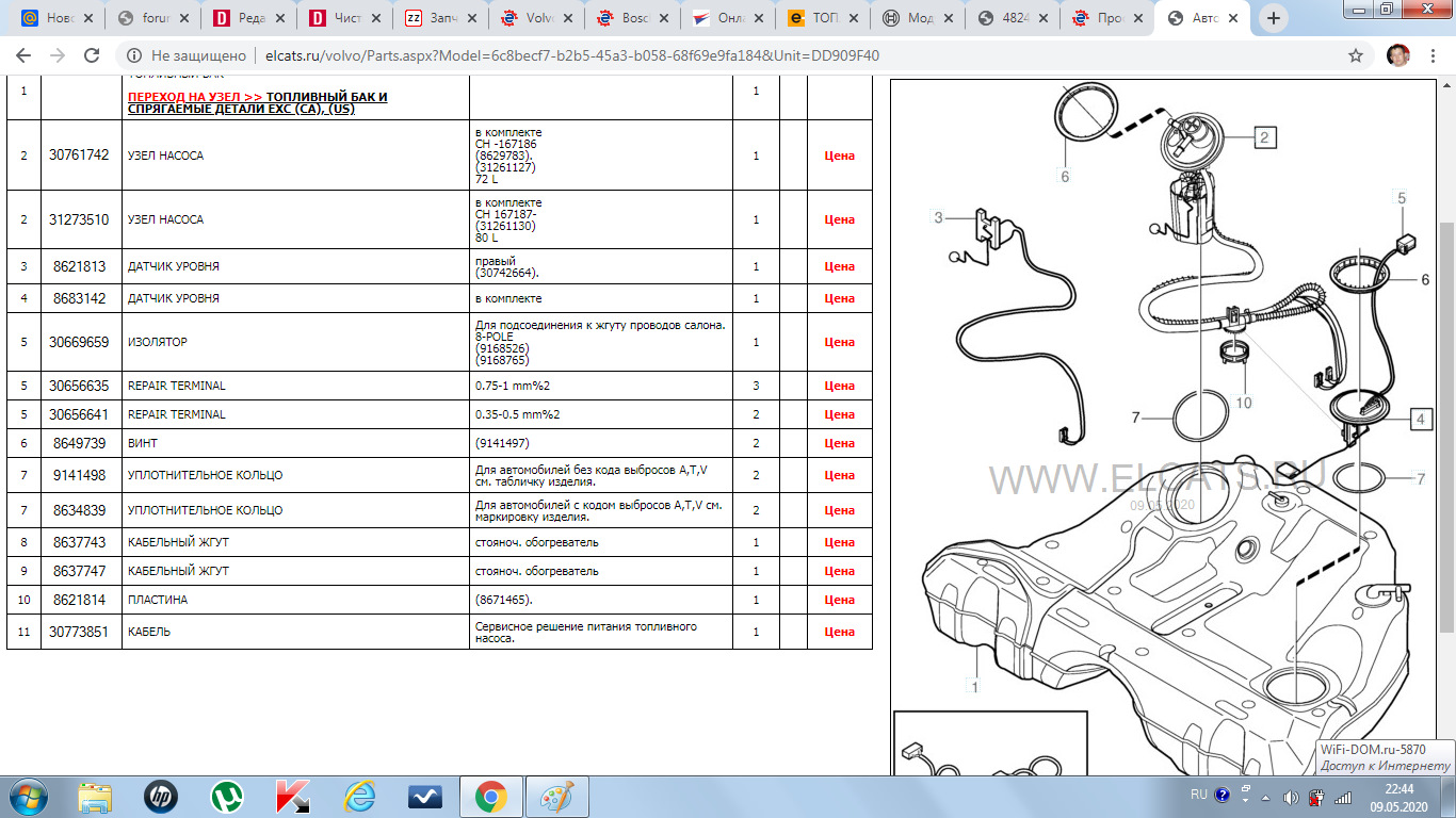 Май и первые весенние неприятности — Volvo XC90 (1G), 2,5 л, 2007 года ...